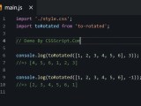 Rotate Arrays Left Or Right To Rotated Css Script