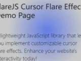 90 S Cursor Move Effects In Pure Javascript Css Script