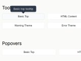 Custom Tooltips And Popovers In Javascript Show Tips Css Script