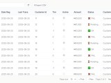 Lightweight Javascript Data Grid With Search Sort And Csv Export