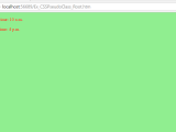 Pseudo Class Root