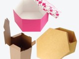 Custom Hexagon Boxes Hexagon Shaped Box Packaging