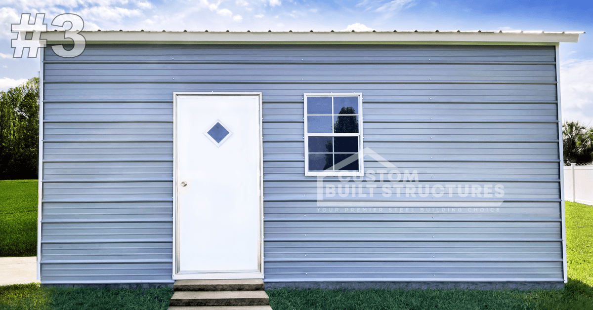 Free Standing Lean-Tos - Custom Built Structures, Inc.