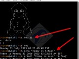 Howto Call Shell Script Function In Echo Statement Nixcraft
