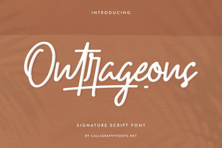 Outrageous Font Dafont Free outrageous-font-dafont-free