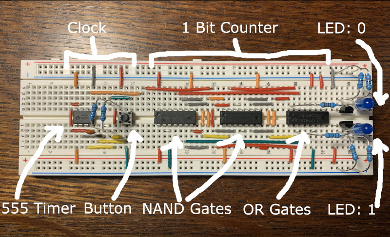 Nand Gate Circuit Diagram On Breadboard - Circuit Diagram
