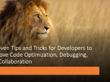 8 Proven Tips And Tricks For Developers To Improve Code Optimization