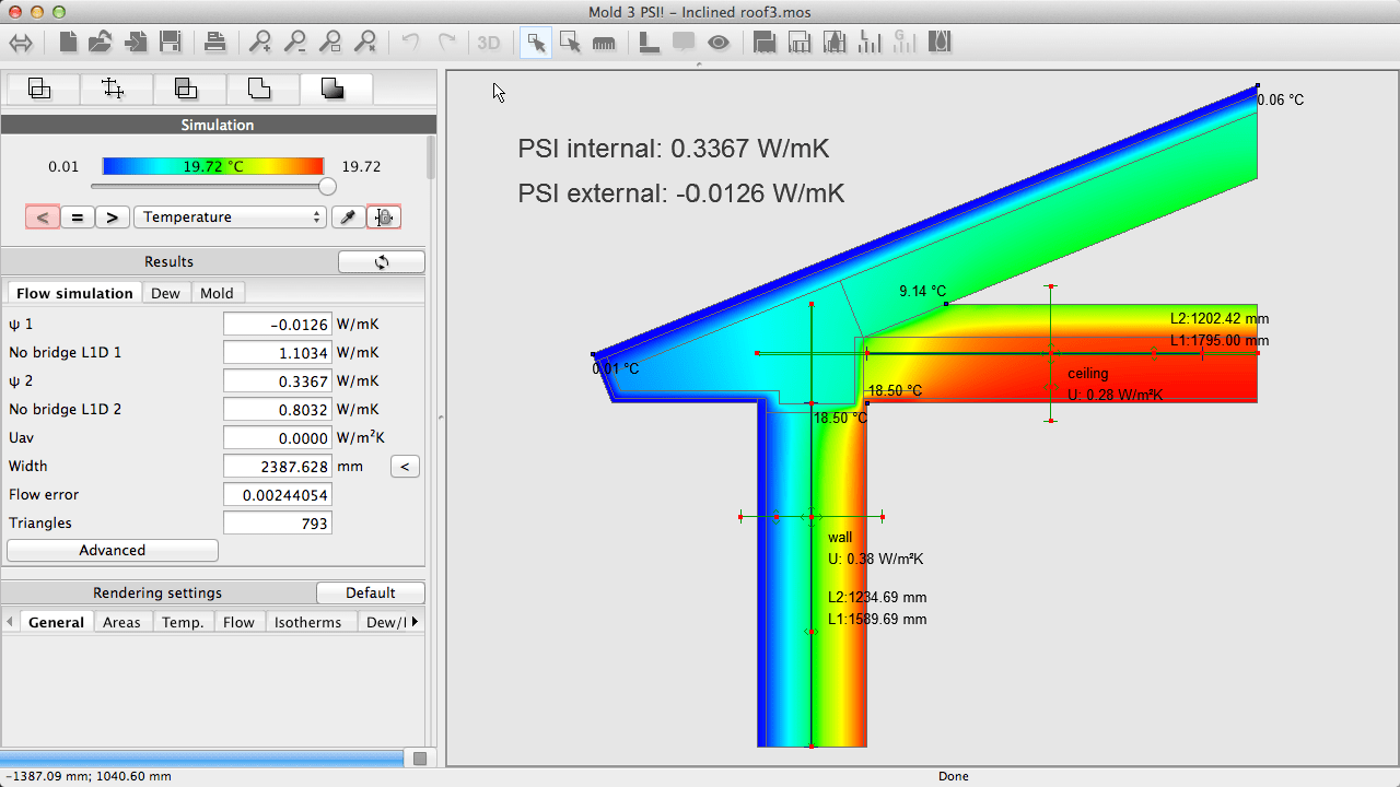 Mold Simulator – calculation of thermal bridges, mold and condensation – Dartwin