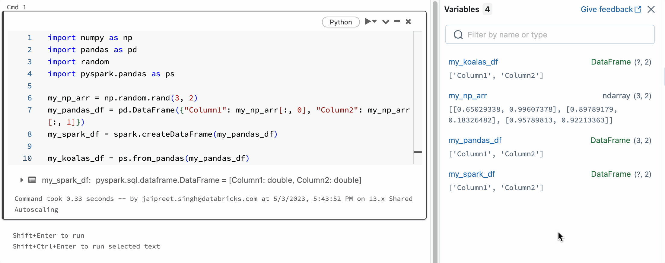 New Debugging Features In Databricks Databricks Blog