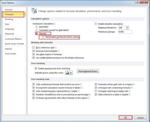 How To Prevent Excel From Auto Calculating And Updating Data In Your Workbook Data Recovery Blog
