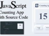 Javascript Project Build Counting App With Html Css Pure