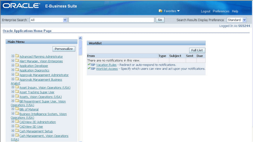 » How to change the logo on the homepage of Oracle E-Business Suite
