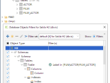 Filtering Database Objects In Dbvisualizer Explained