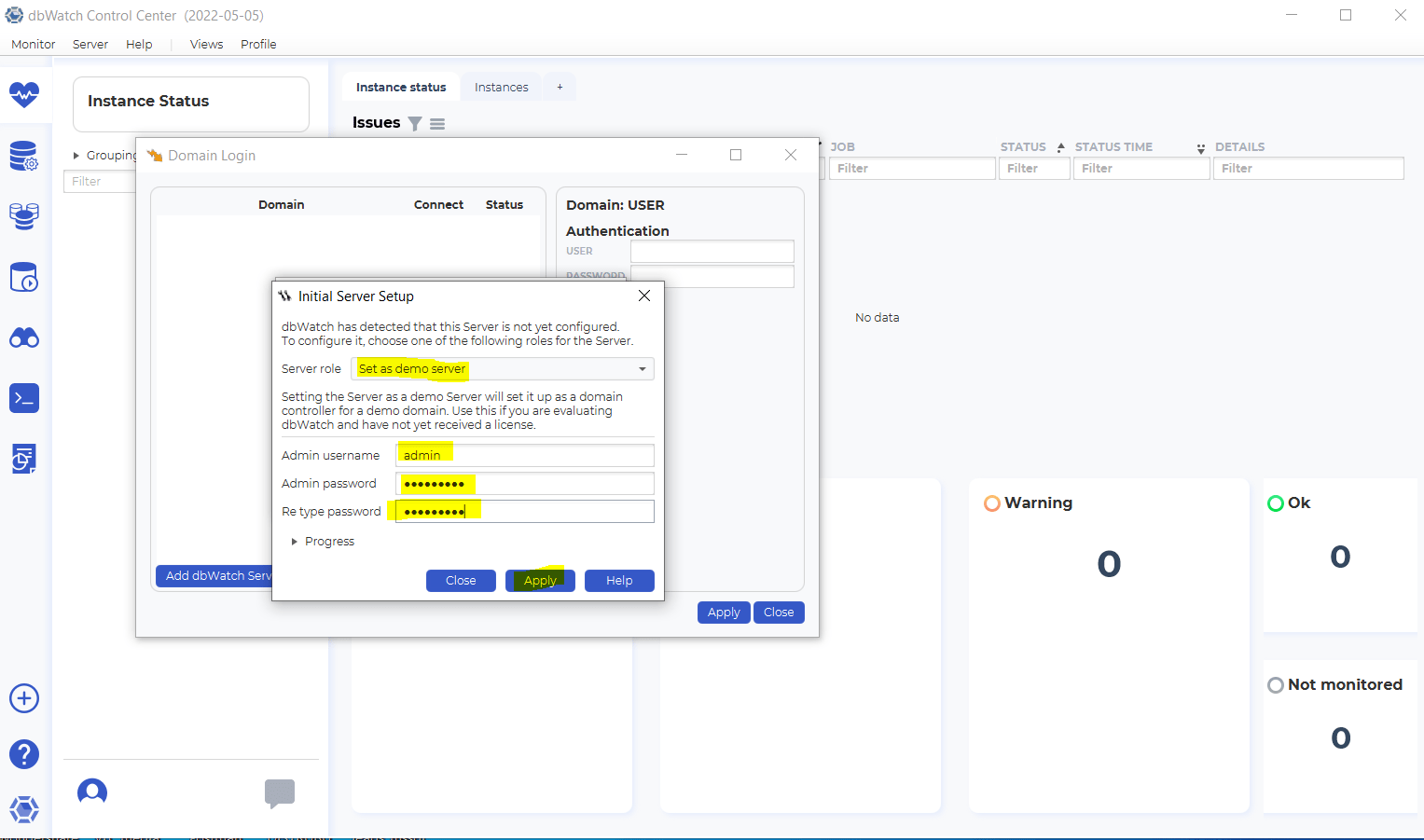 Get Started With dbwatch - dbWatch