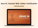 Java Io Tutorial With Online Certification Lifetime Deal Dealfuel