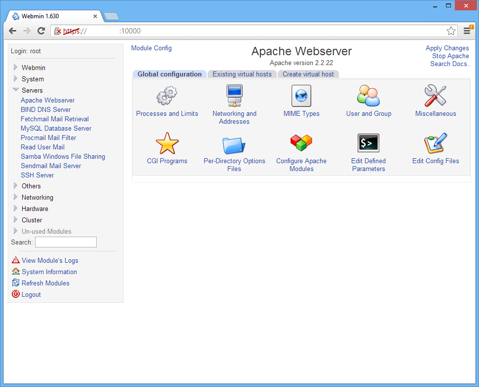 Install Webmin Di Squeeze/Wheezy | Konfigurasi-Ku