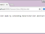 Genericservlet Class Decodejava