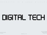 Digital Tech Font Free Download Preview Deefont
