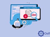 How To Add Class In Angular Delft Stack