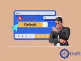 How To Set Default Value In Angular Delft Stack