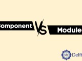 Component Vs Module In Angular Delft Stack