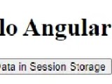 Session Storage In Angular Delft Stack