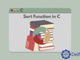 How To Sort Function In C Delft Stack