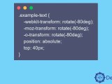 How To Rotate The Texts Using Css Delft Stack