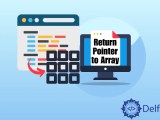 How To Return Pointer To Array In C Delft Stack