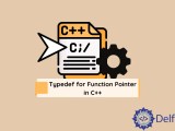 Typedef For Function Pointer In C Delft Stack