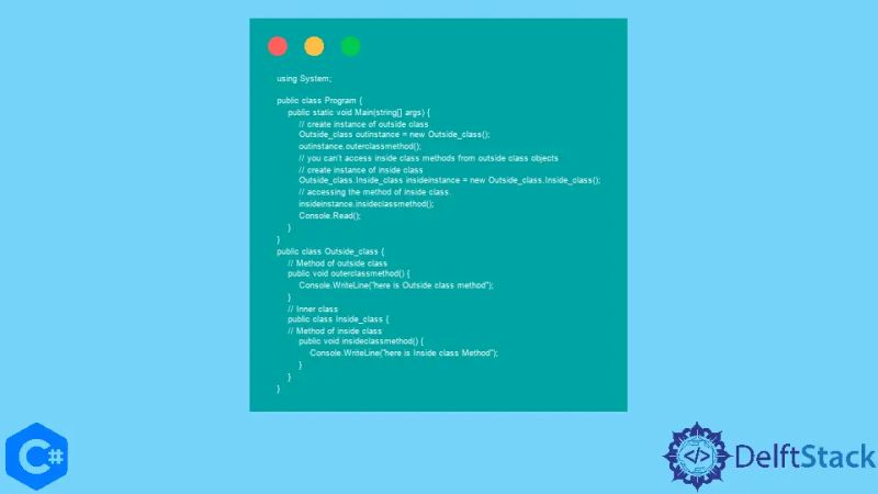 Nested Classes In C Delft Stack - City Patterns - Incredible Desktop Collection