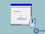 How To Add Right Click Menu To An Item In C Delft Stack