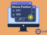 How To Get Mouse Position Using C Delft Stack