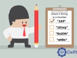 How To Check If A String Is A Number In Java Delft Stack