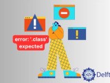 Class Expected Error In Java Delft Stack