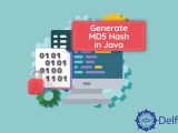 How To Generate Md5 Hash In Java Delft Stack