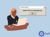 How To Create Message Box In Java Delft Stack