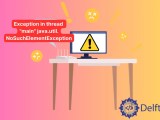 How To Fix The Nosuchelementexception Error In Java Delft Stack