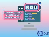 How To Generate Random Double Values Between 0 And 1 In Java Delft Stack