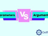 Parameters Vs Arguments In Java Delft Stack