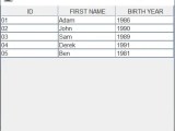 How To Create Table In Java Delft Stack