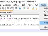 How To Use Notepad To Compile And Run Java Programs Delft Stack