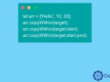Javascript Array Copywithin Method Delft Stack