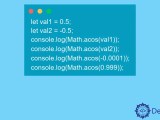Javascript Math Acos Method Delft Stack