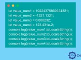Javascript Number Tolocalestring Method Delft Stack