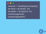 Javascript String Slice Method Delft Stack