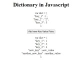 How To Create Dictionary And Add Key Value Pairs In Javascript Delft