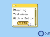 How To Clear Text Area With A Button In Html Using Javascript Delft Stack