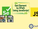 How To Get Element By Xpath Using Javascript Delft Stack