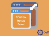 Window Resize Event In Javascript Delft Stack